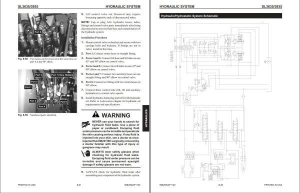 GEHL Skid Loader 5635 6635 Shop Manual 907285