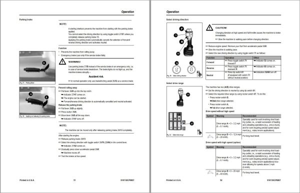 GEHL Wheel Loader 480T Operators Manual 918118C