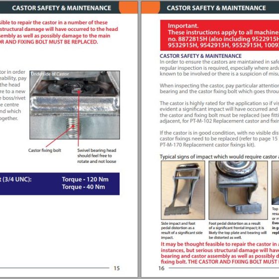 JLG POWER TOWERS Vertical Masts ECOLIFT Operation Maintenance Manual ...