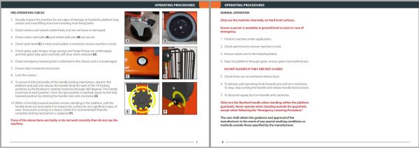 JLG POWER TOWERS Vertical Masts ECOLIFT Operation Maintenance Manual ...