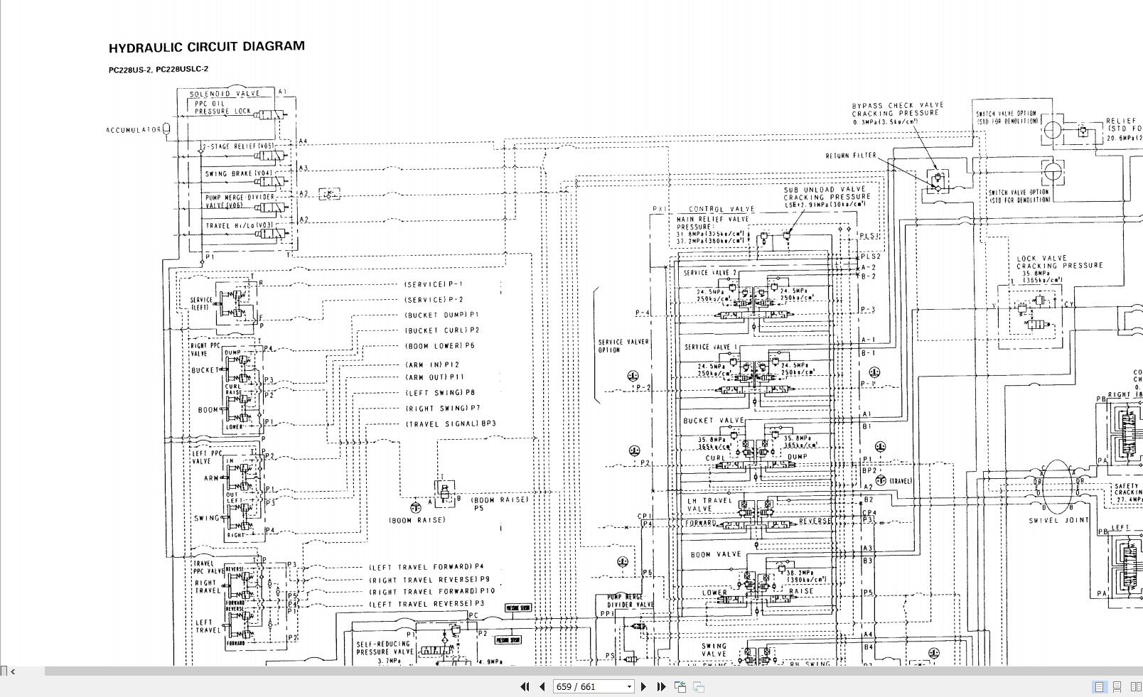 Komatsu Excavator PC228US-2 PC228USLC-1 PC228USLC-2 Shop Manual SEBM015903