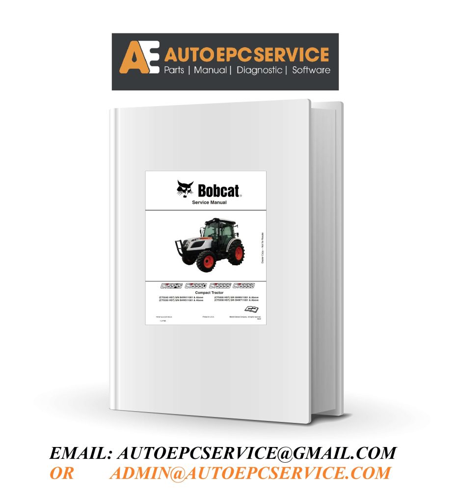 Bobcat Service Manual 14.7GB PDF Collection Download Package