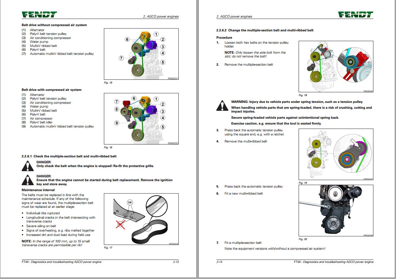 Fendt FT46 - Diagnostics And Troubleshooting AGCO Power Engine Service ...
