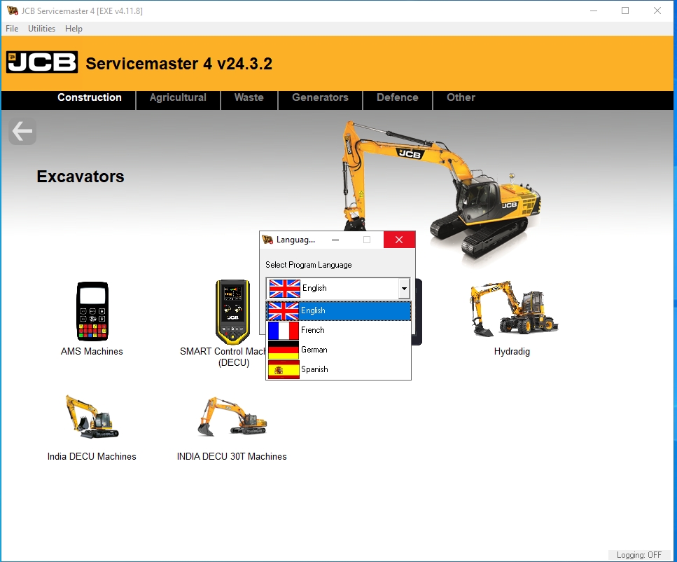 JCB Diagnostic Tool ServiceMaster4 03.2024 V24.3.2 How To Install Guide ...