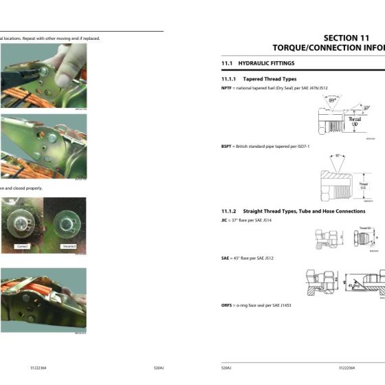 JLG Boom Lifts 600AJ HC3 Service Maintenance Manual 31219927 2022 PVC ...