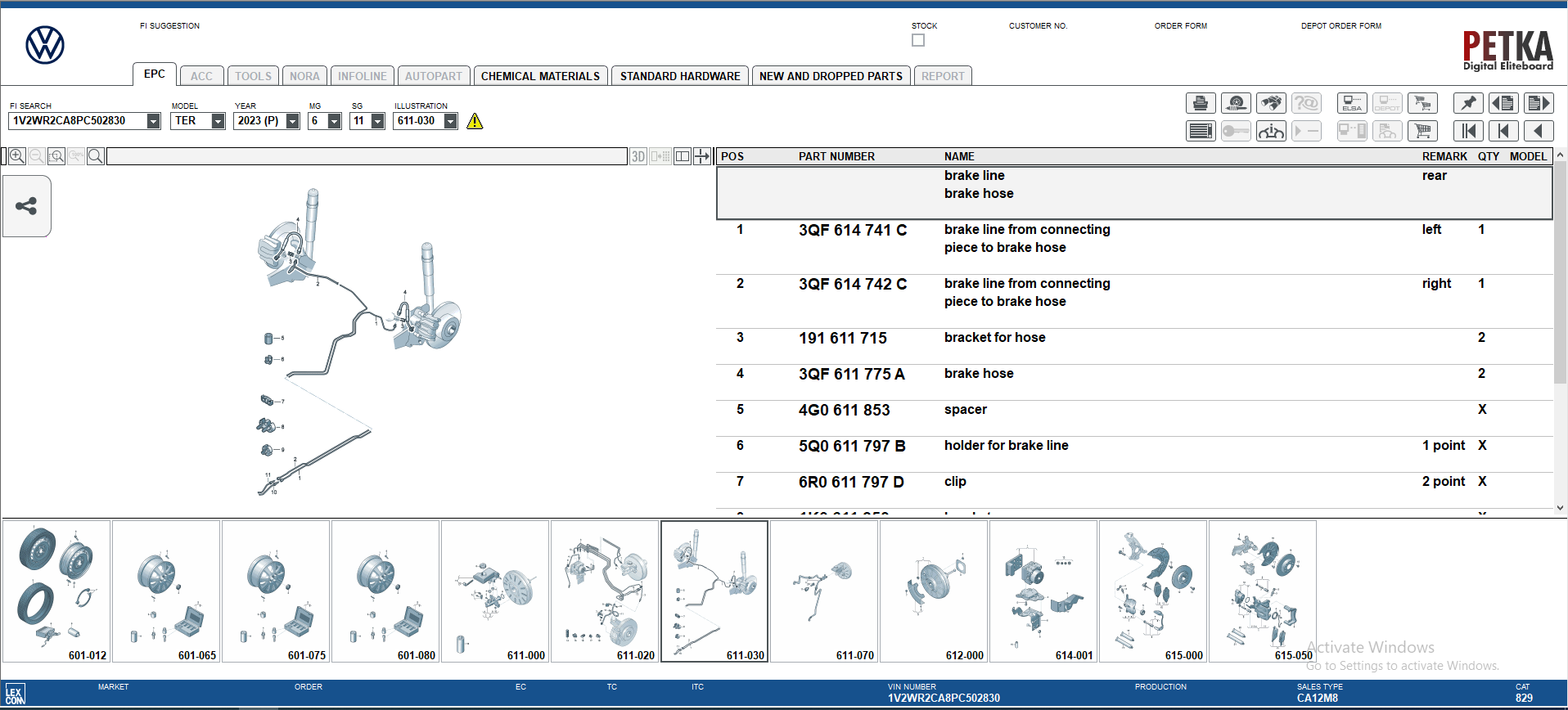 PETKA EPC Spare Parts List 8.3 03.2024 How To Install Guide Instruction