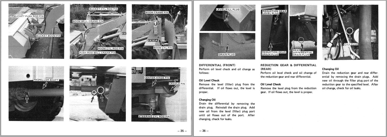 TCM Wheel Loader 808A-2 810A-2 Operation Maintenance Manual 613-2AE