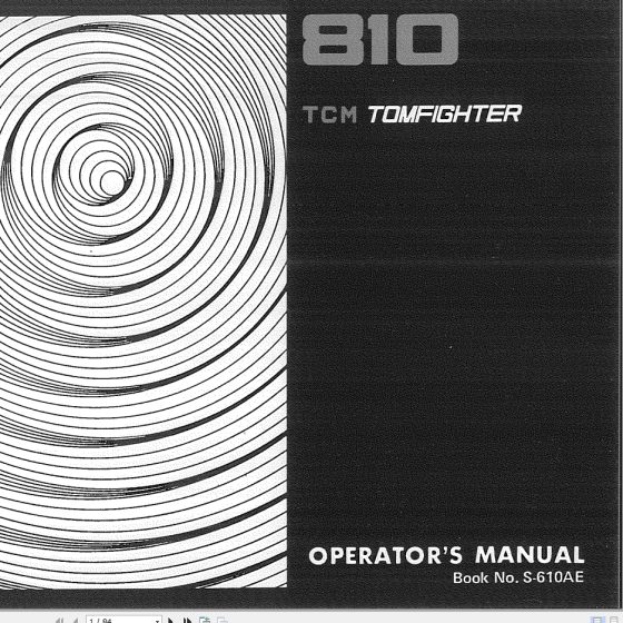 TCM Wheel Loader 810 Parts Manual EN JP