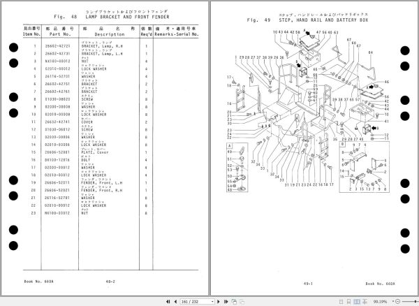 TCM Wheel Loader 860 Parts Manual EN JP