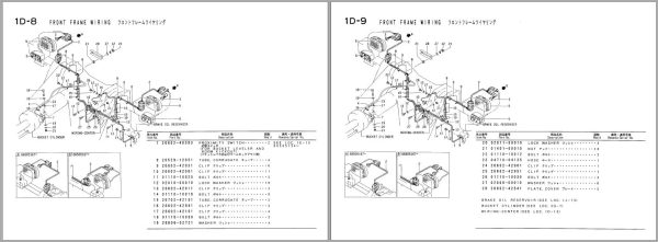 TCM Wheel Loader 865-2 Parts Manual PW-665C EN JP
