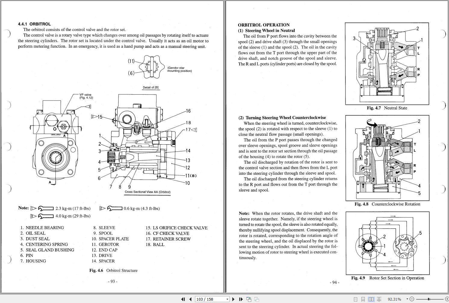 TCM Wheel Loader E803 E804 E805 E806 Service Manual SEW-605BE