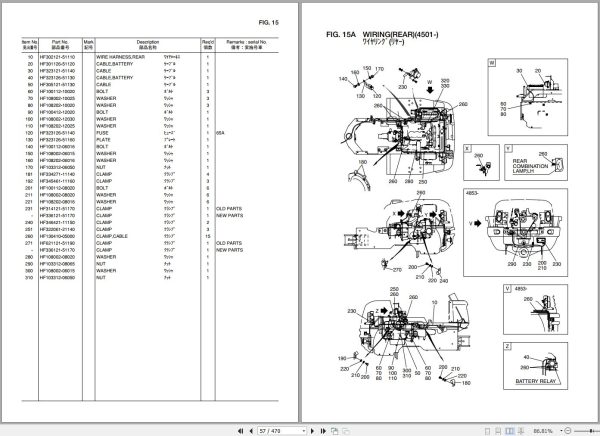 TCM Wheel Loader L5-2 Parts Catalogue PW-602C EN JP