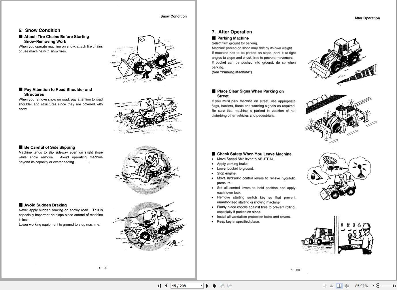 TCM Wheel Loader L9-2 Operation Maintenance Manual OW-604AE