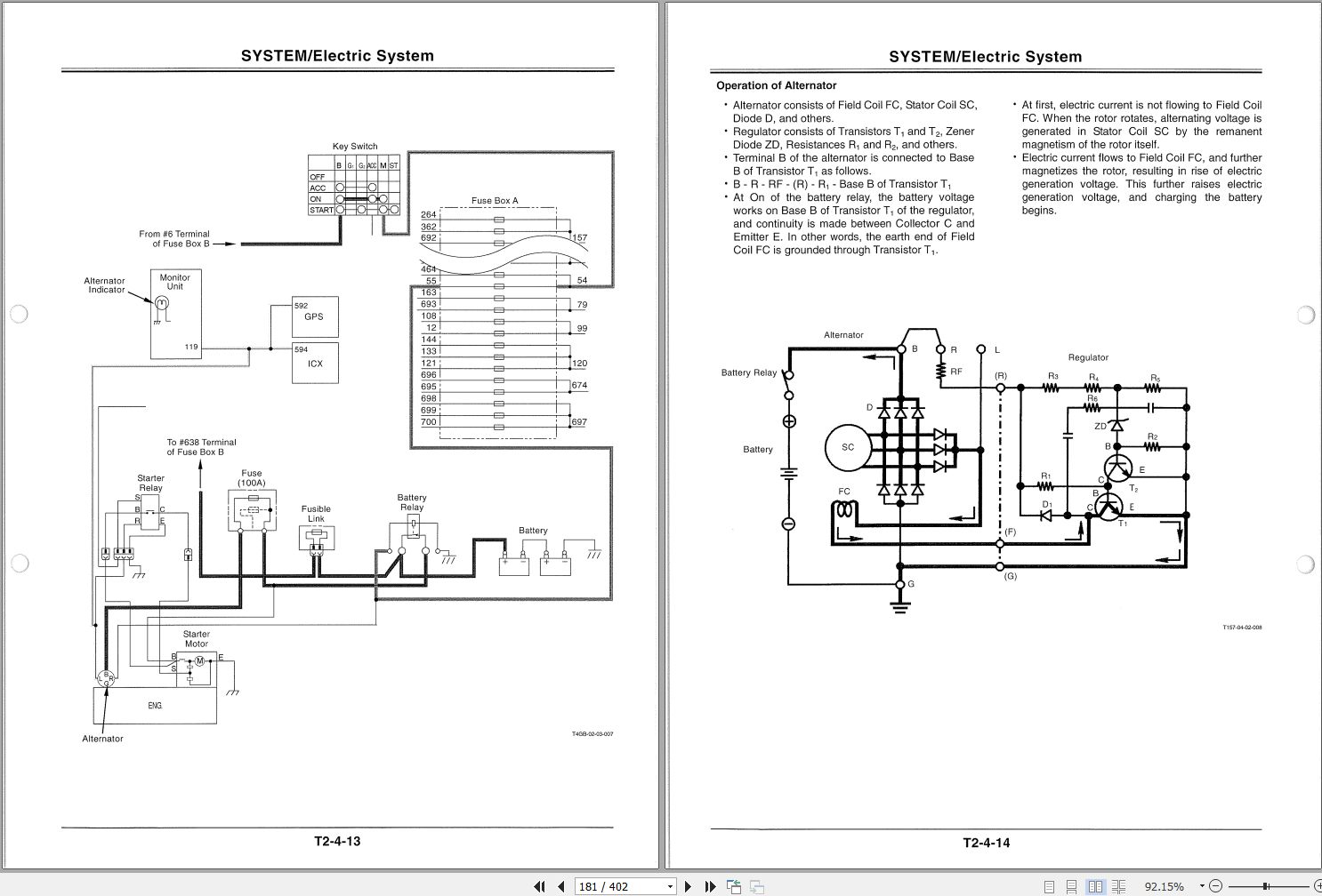 TCM Wheel Loader ZW220 ZW250 Technical Manual SEW-6CGAE
