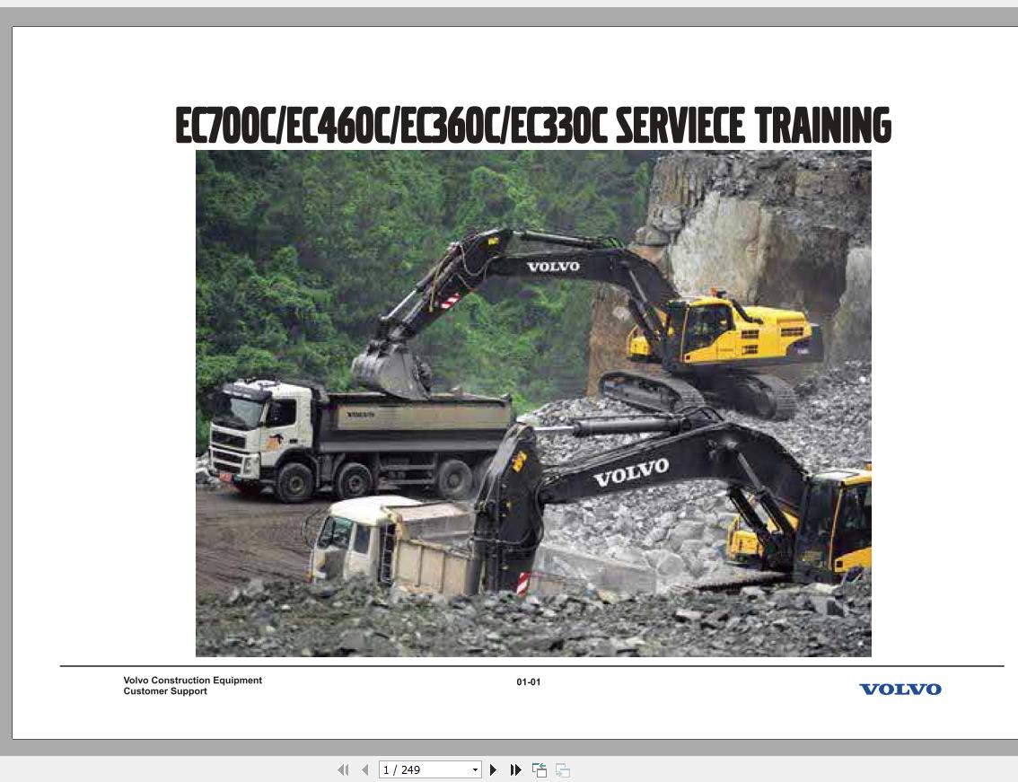 Volvo Training Manual Construction Equipment Collection 19GB How To ...
