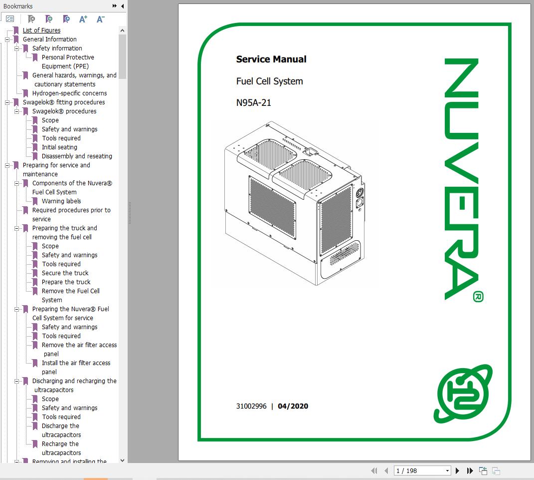 Yale Forklift A2D2 (N95A-21) Service Manual
