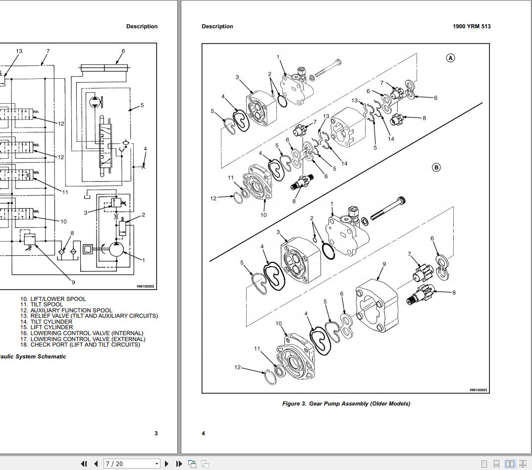 Yale Forklift A875 (GDP040-050RG) Service Manual 02.2023