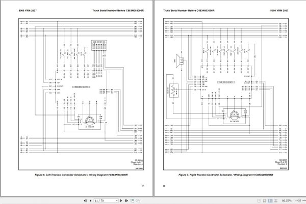 Yale Forklift C883 (ESC030AD, ESC035AD, ESC040AD) Service Manual