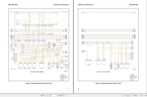Yale Forklift G818 (GLC40VX, GLC45VX, GLC55VX, GLC55SVX) Service Manual