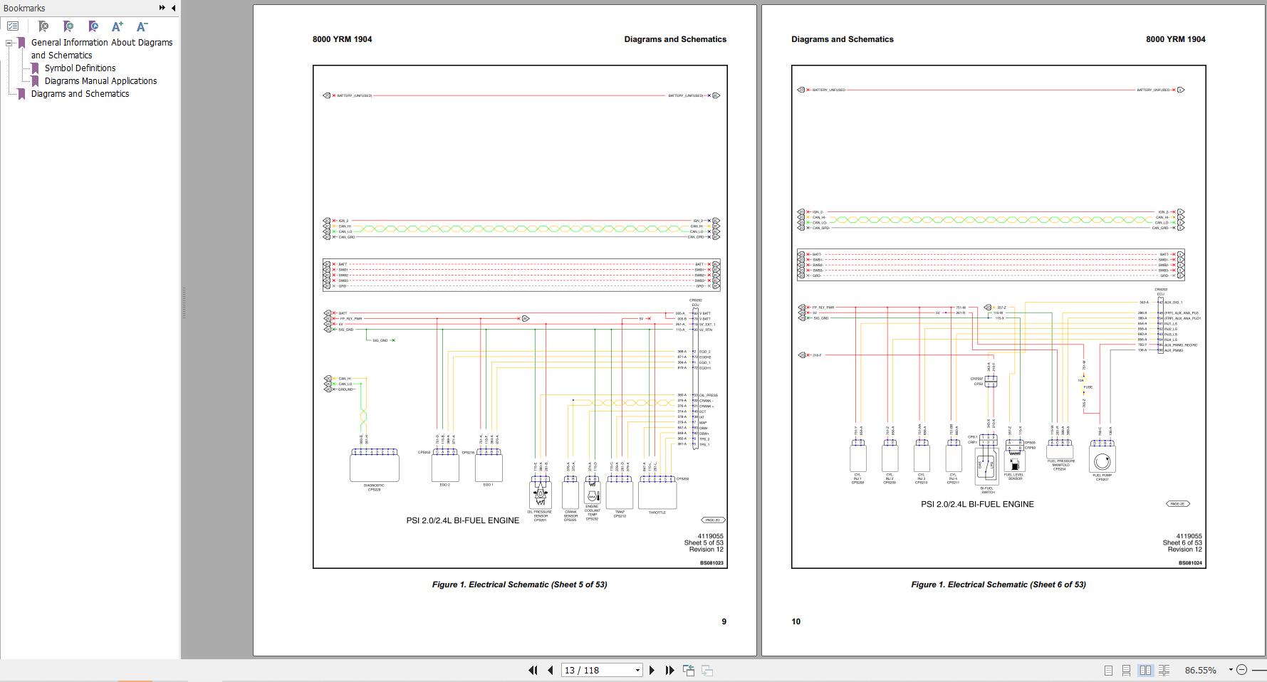 Yale Forklift G878 (GP60VX to GP70SVX Europe) Service Manual 07.2023