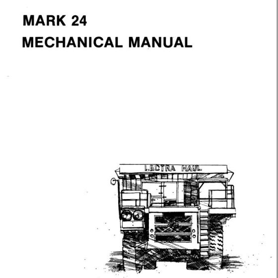 Caterpillar Mining Truck Mark 30 Hydraulic Schematic BI007638