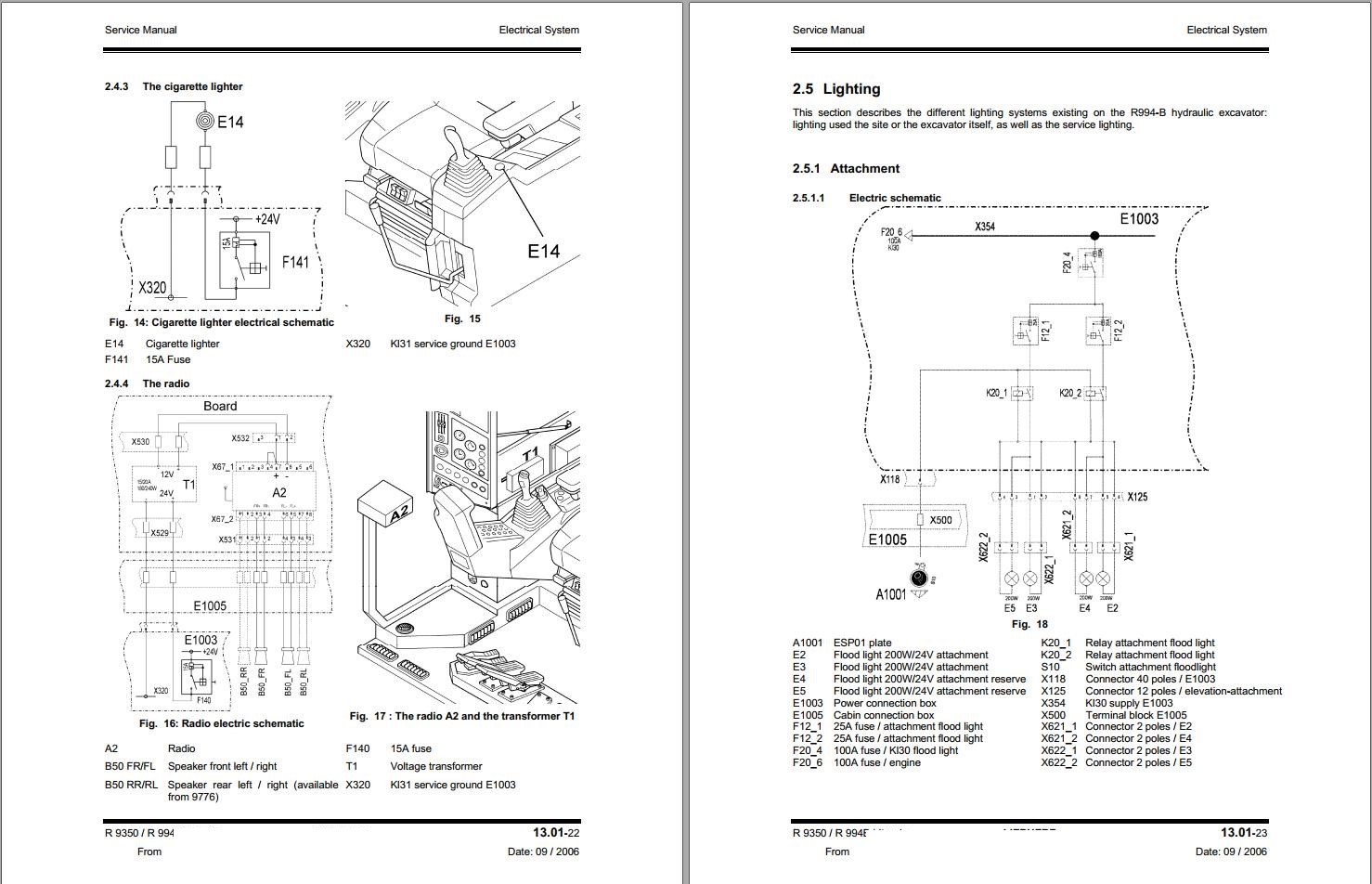 Liebherr Hydraulic Excavator R9350 R994B Litronic Service Manual 12.2021