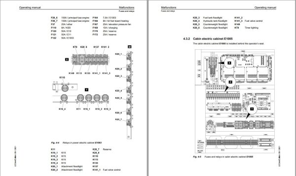 Liebherr Mining Crawler Excavators R9400 Operating Manual 43063 2021