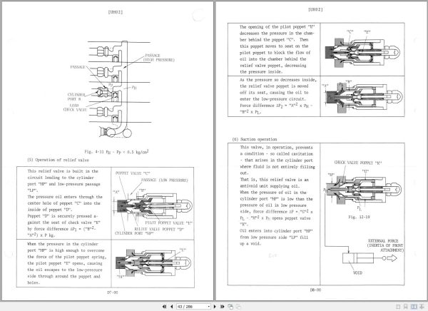 Hitachi Hydraulic Excavator UH02 Service Manual KM-000-BB