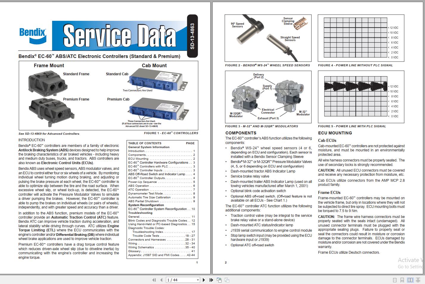 Bendix Eaton Wabco Haldex Collection PDF Troubleshooting Manual