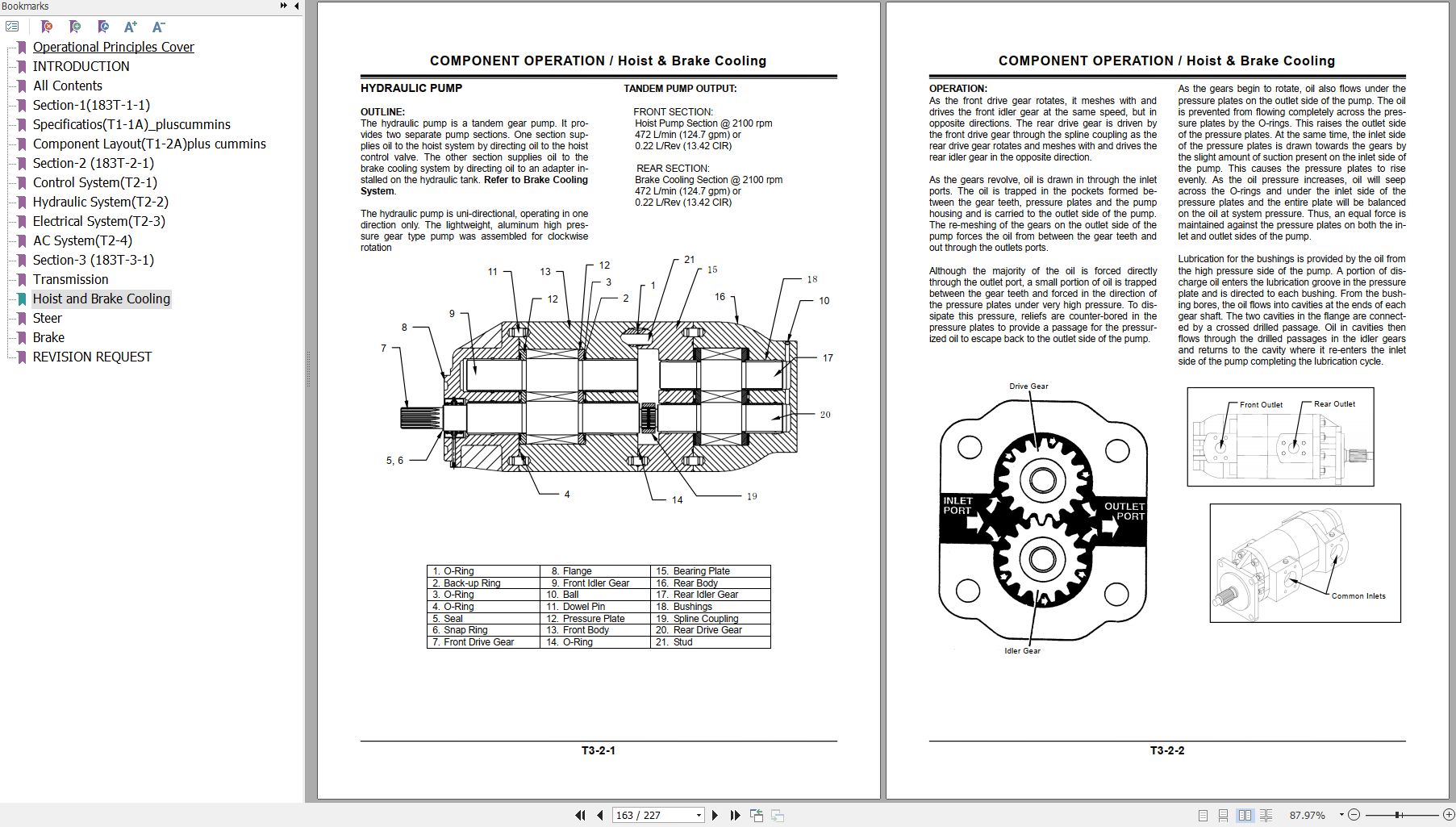 Hitachi Rigid Dump Truck EH1700-3 Operational Principles Manual