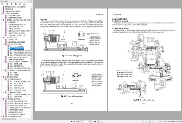 Hitachi Wheel Loader LX160-7 Technical Manual