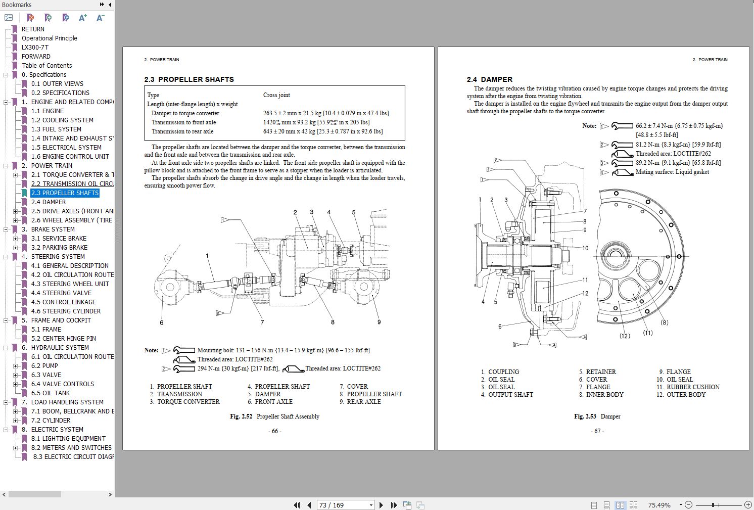 Hitachi Wheel Loader LX300-7 Operational Principle TTLA-0517-LX