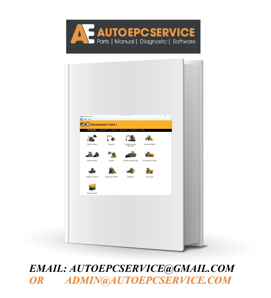 JCB Diagnostic Tool ServiceMaster4 v24.5.1 05.2024 How To Install Guide ...