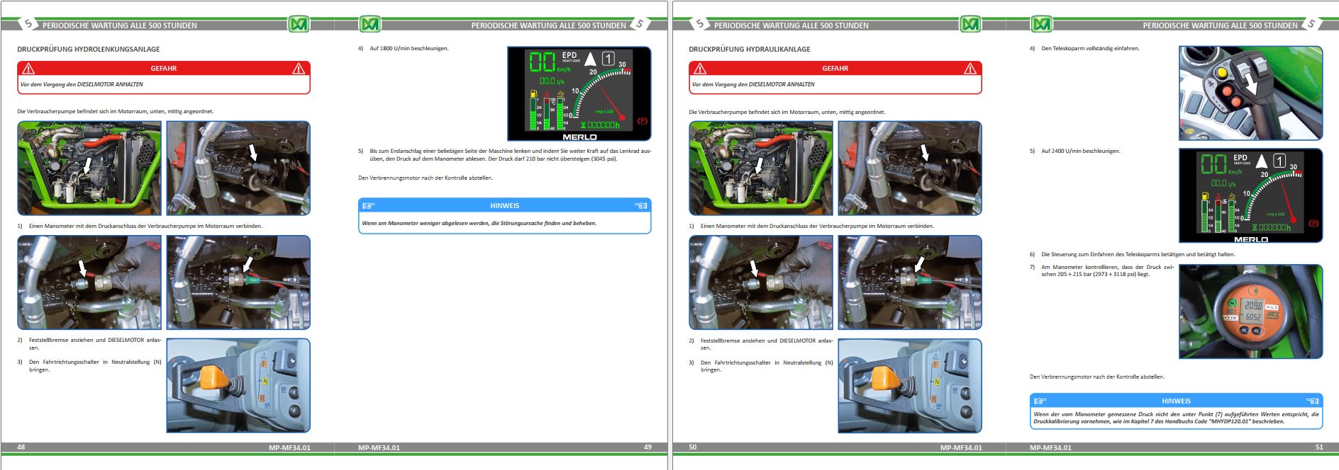 Merlo Multifarmer MF34.7 MF34.9 Service Manuals, Schematics 2024