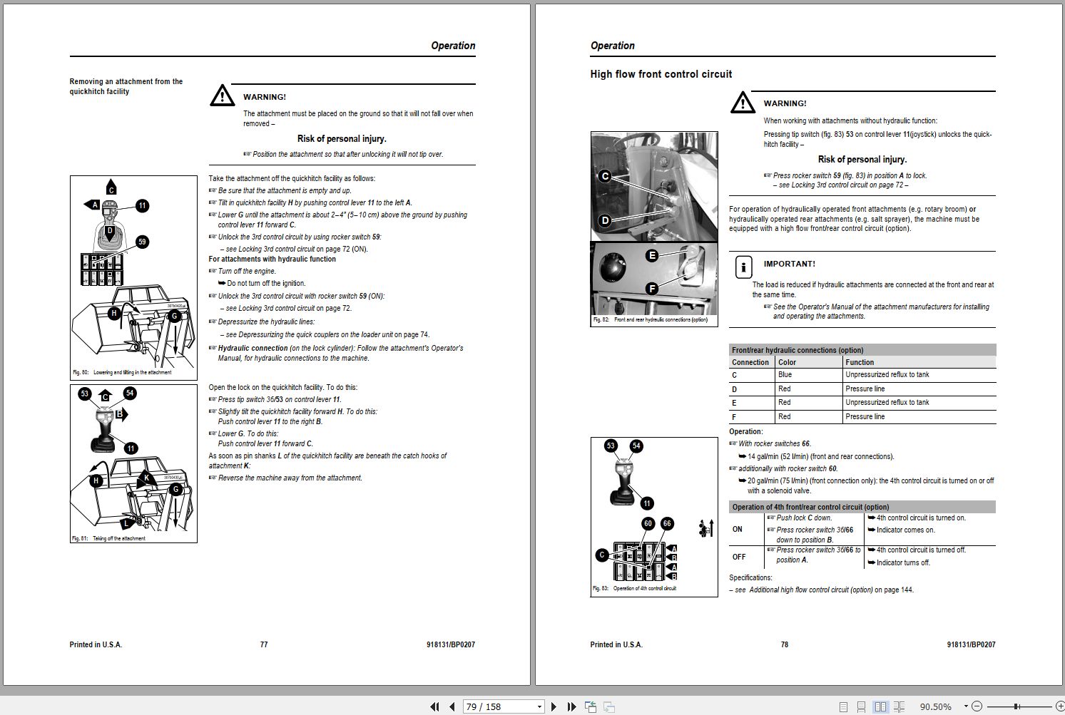 Mustang All Wheel Steer Loader ML28 Operator Manual 918131B