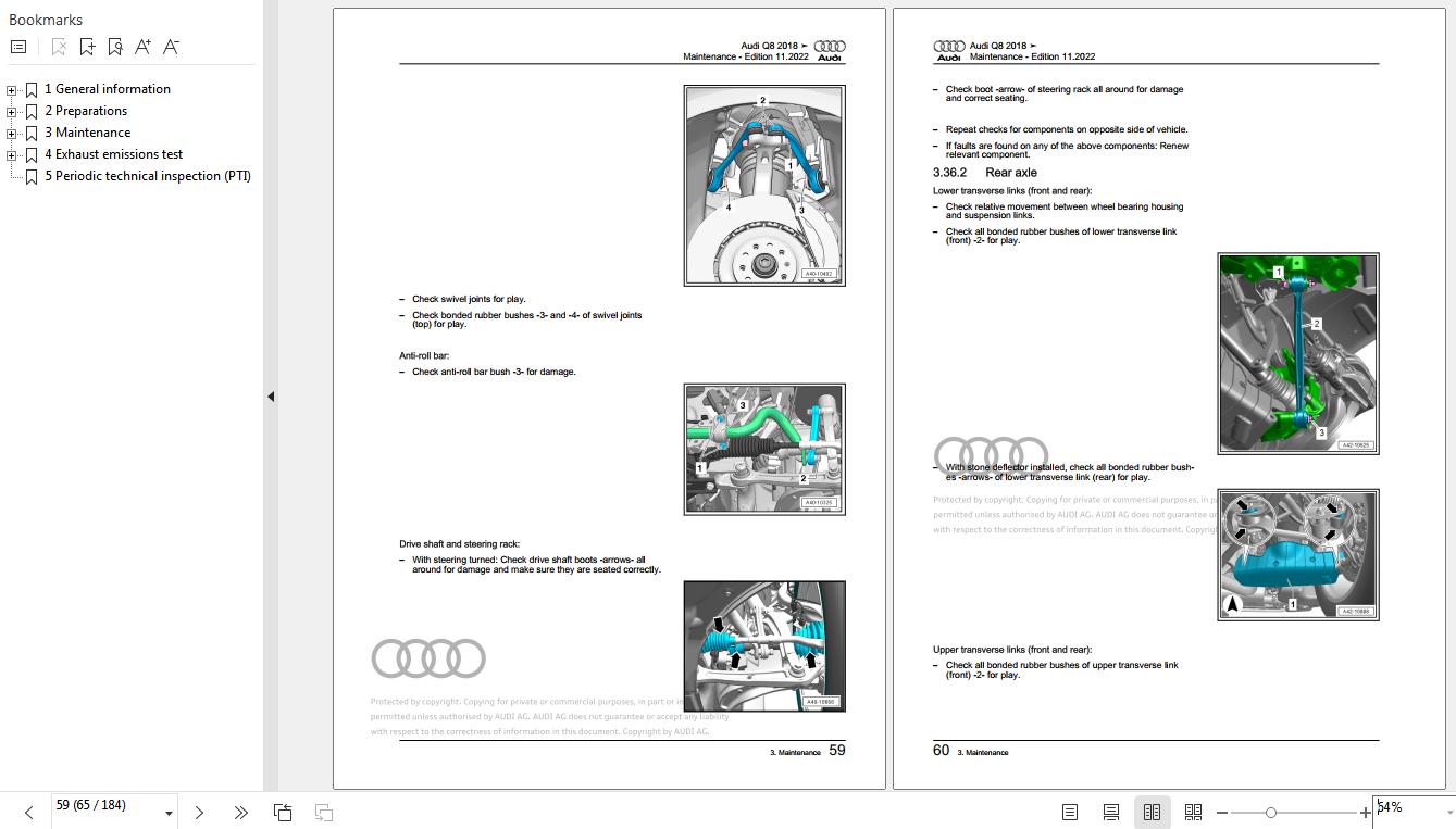 Audi Q8 4MN Workshop Manual