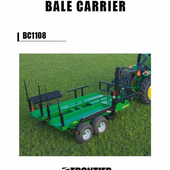 Frontier Bale Carrier BC1104 Operator's Manual