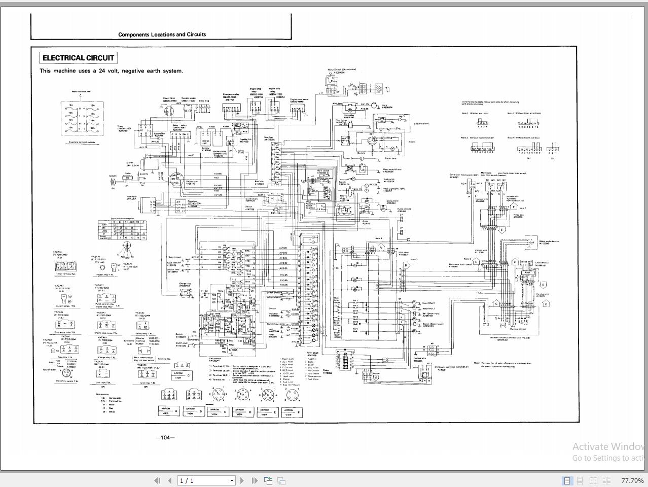 Hitachi Crawler Crane 3.54 GB PDF Full Model Shop Manual