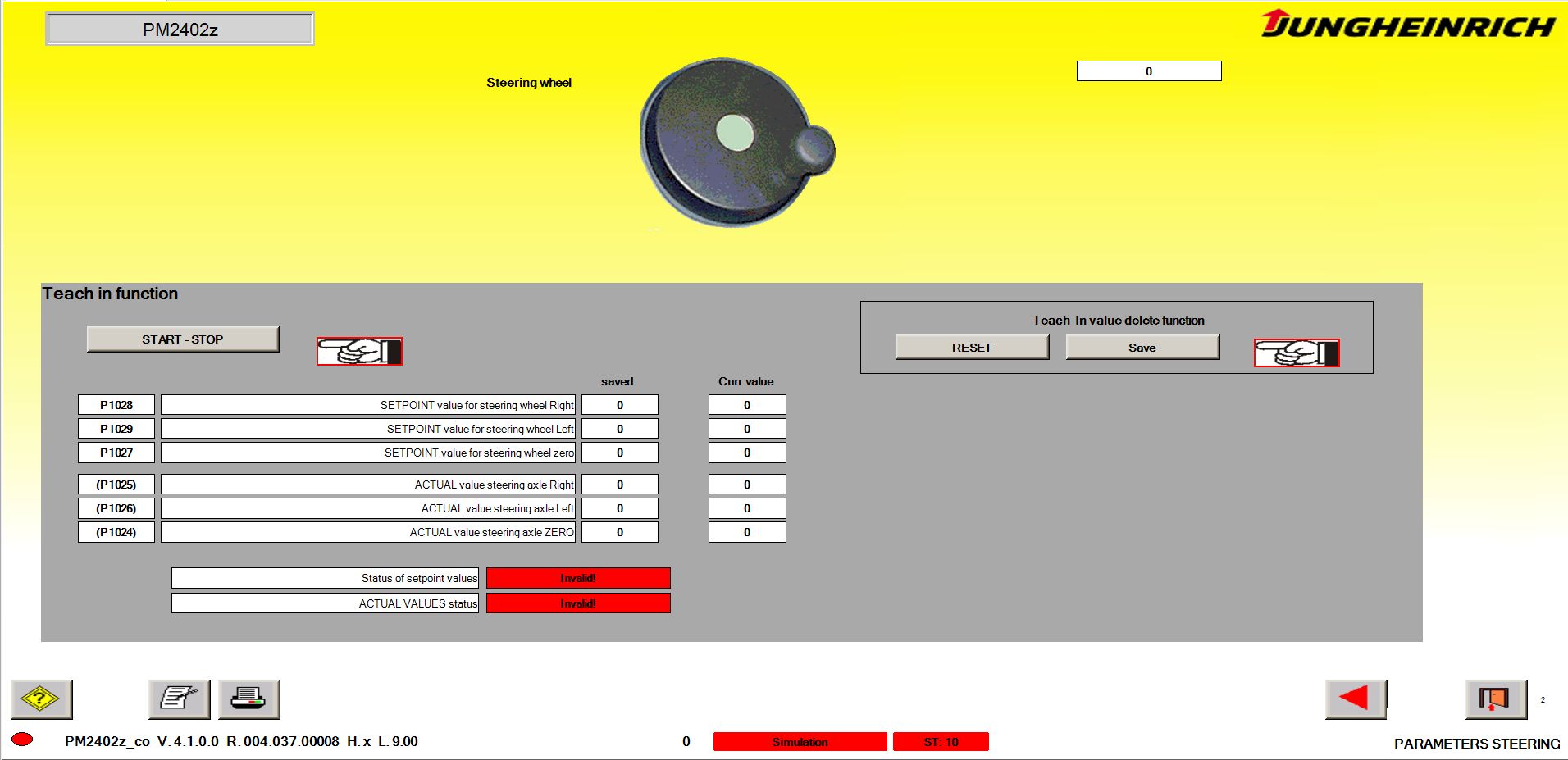 Jungheinrich Justat Junior Universal Steering Teach Adjusting Tool ...
