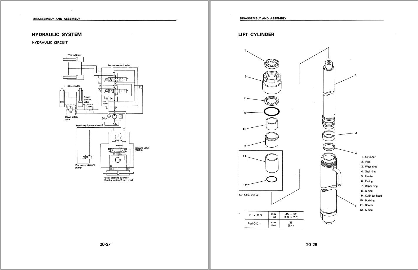 Komatsu Forklift FB10,15,18MH(K)-2 EV100M (XXAM) Service Manual