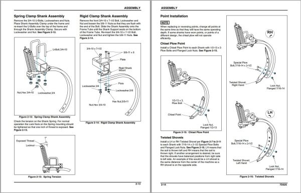 Landoll Chisel Plow CPP7 Through CPP12 Operator’s Manual 7D525