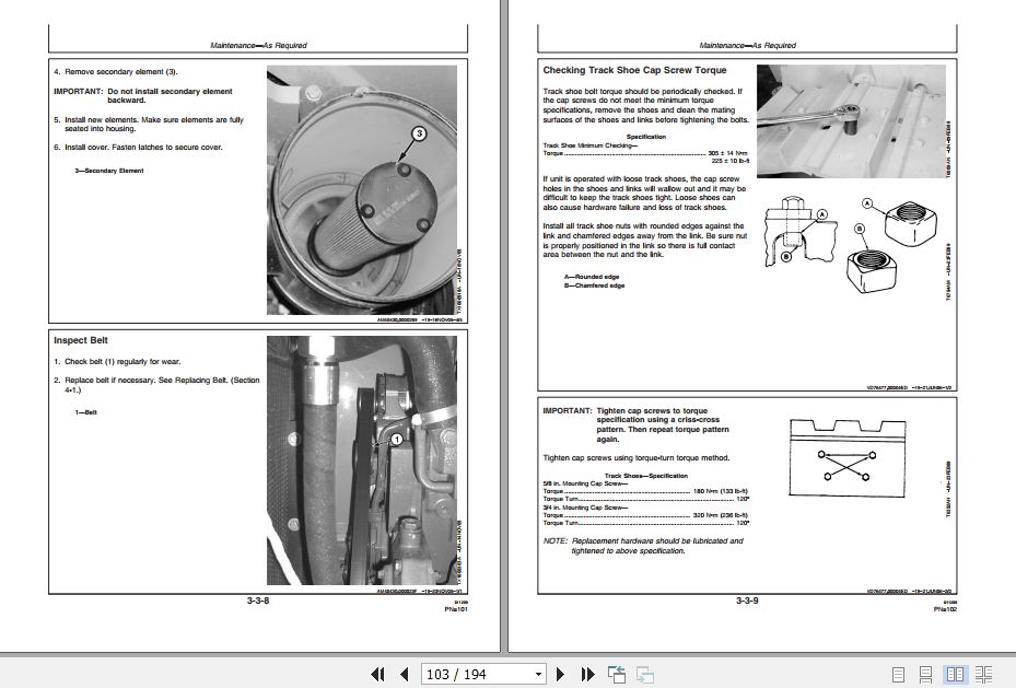 John Deere Loader 605C Operators Manual OMT217598