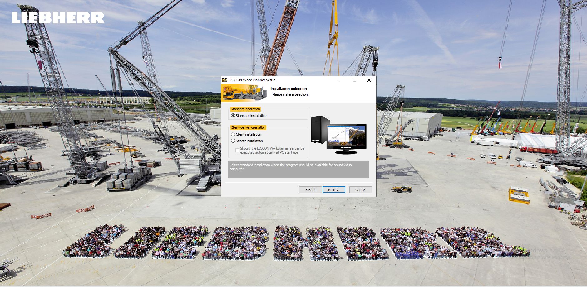 Liebherr Crane LICCON Universal Work Planner V6.23 LR 12500 1.0 500 Ton ...