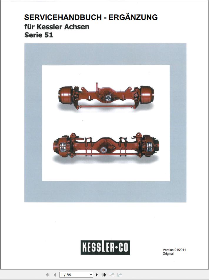 Liebherr Crane LTM 1150-1 Axles Service Repair Manual