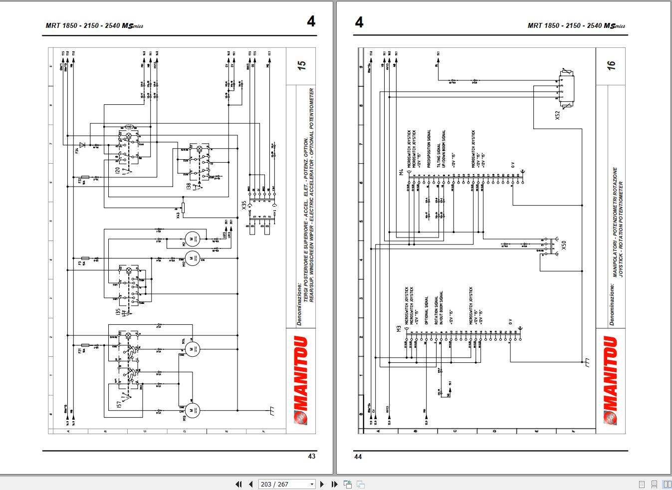 Manitou MRT1850 to MRT2540 M Series E2 Operator Manual 648315