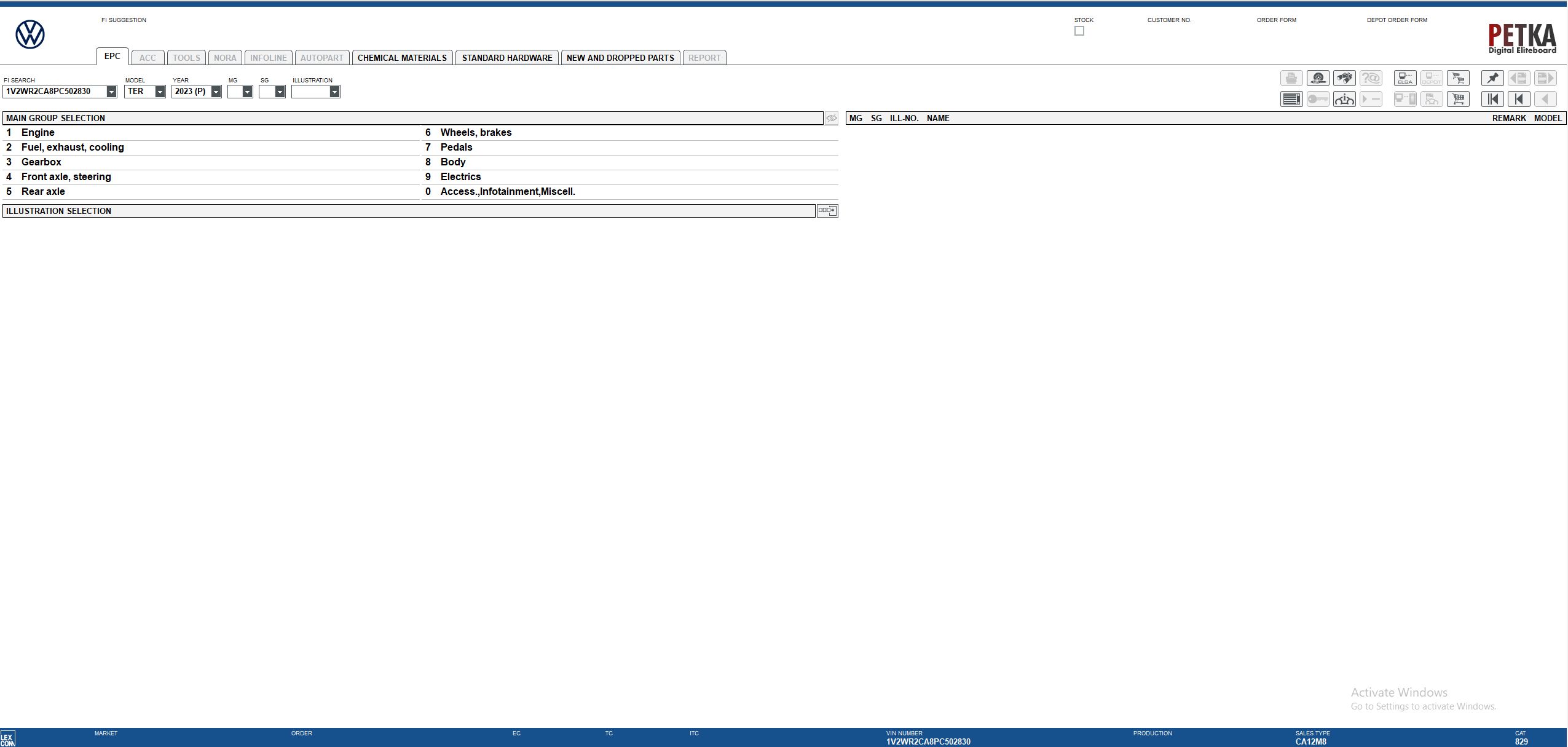 PETKA 8.3 08.2024 EPC Spare Parts List How To Install Guide Instruction