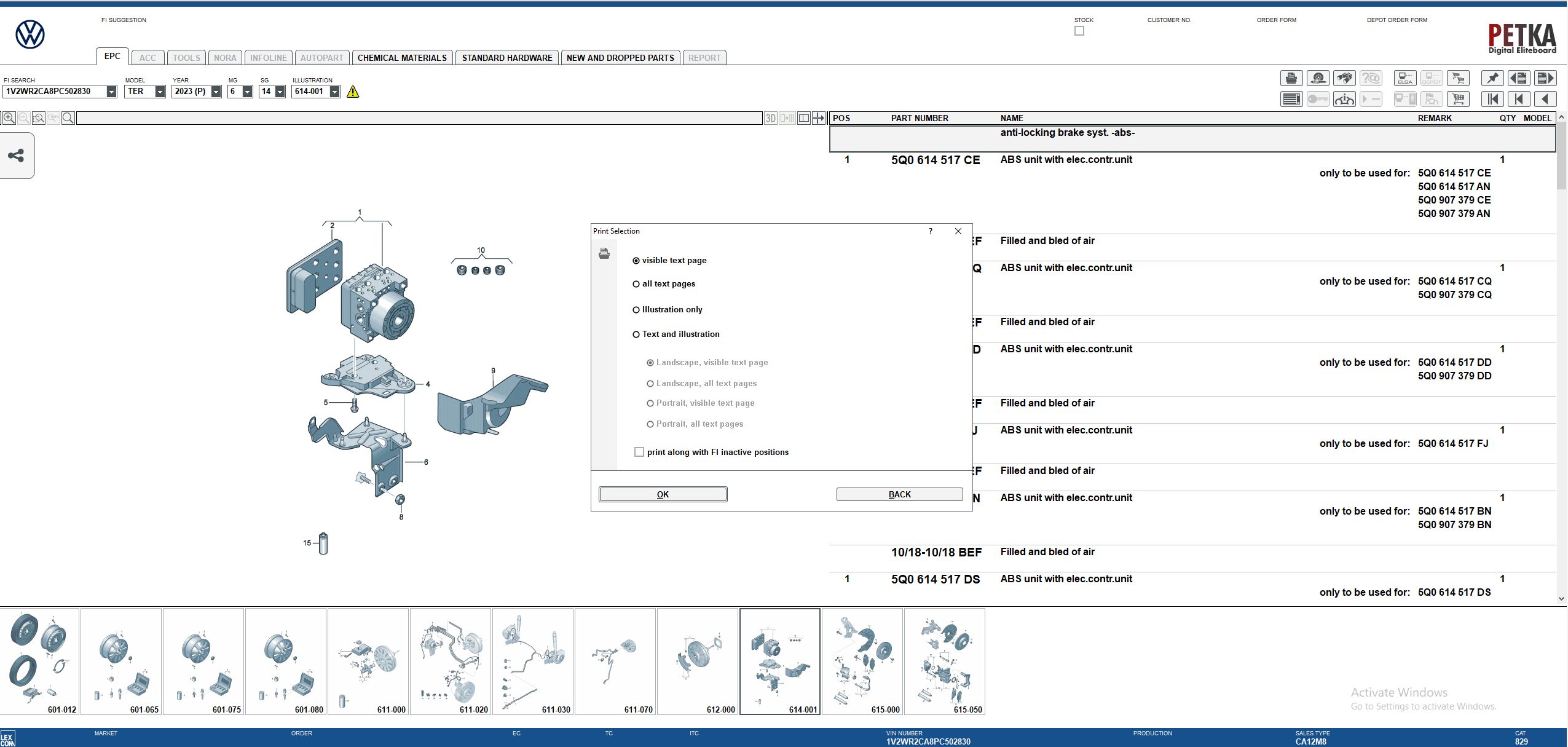 PETKA 8.3 08.2024 EPC Spare Parts List How To Install Guide Instruction