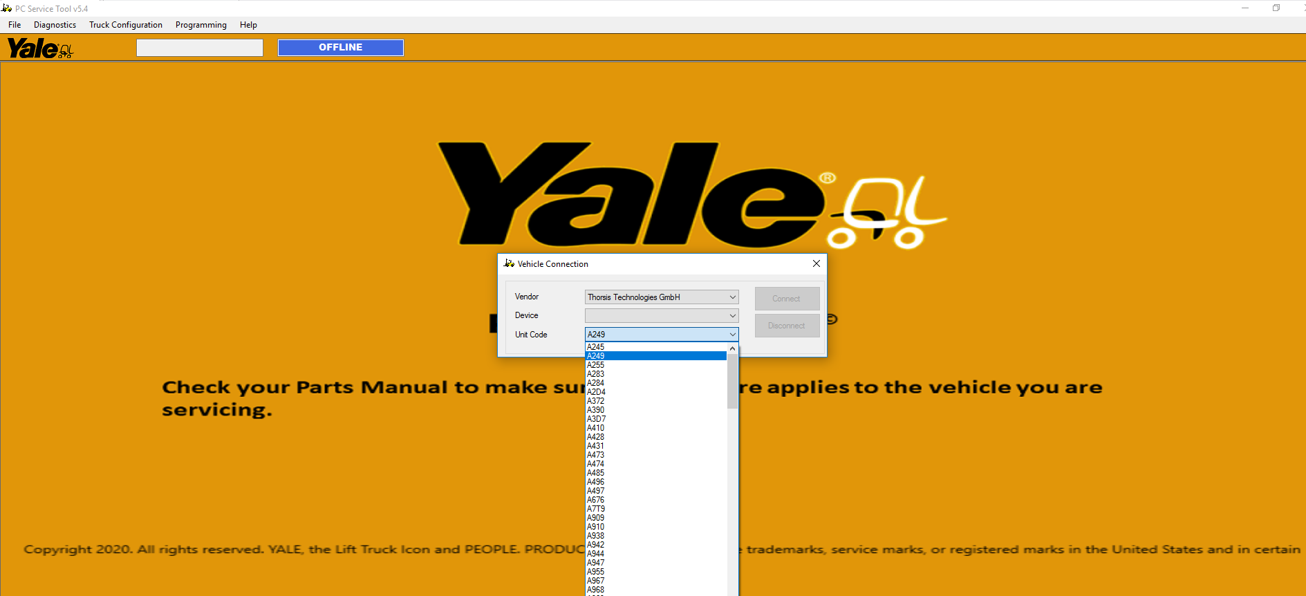 Yale Diagnostic Tool PCST V5.4 08.2024 Developer Level How To Install ...