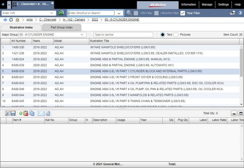 General Motors EPC Spare Parts List GMIO 08.2024 Master Level How To ...