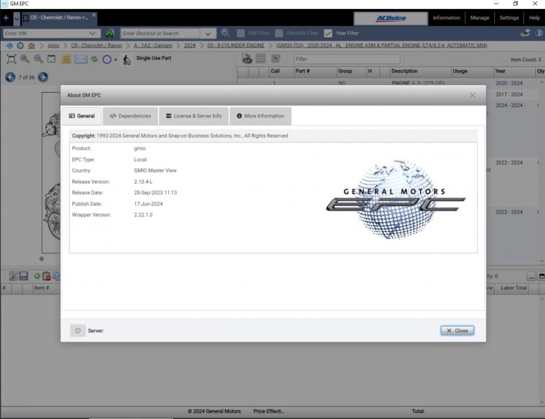 General Motors EPC Spare Parts List GMIO 08.2024 Master Level How To ...